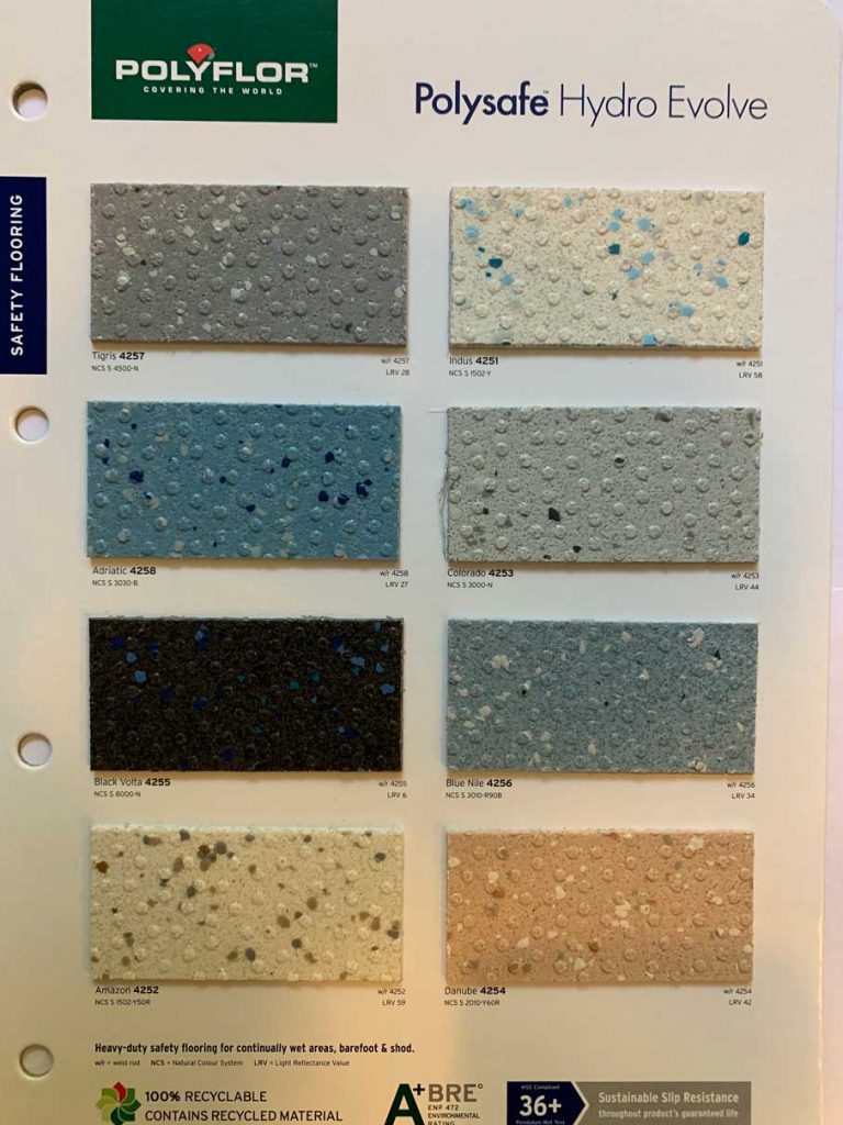 Polyflor Polysafe Hydro Evolve | Wet Room Vinyl | That Carpet Tile ...