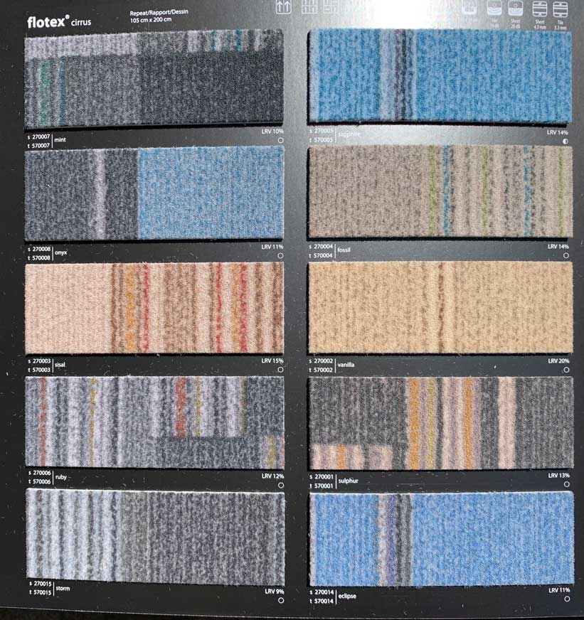 Forbo Flotex Flooring Suppliers | Flocked Tiles, Planks & Sheet | That Carpet Tile Company LTD ...