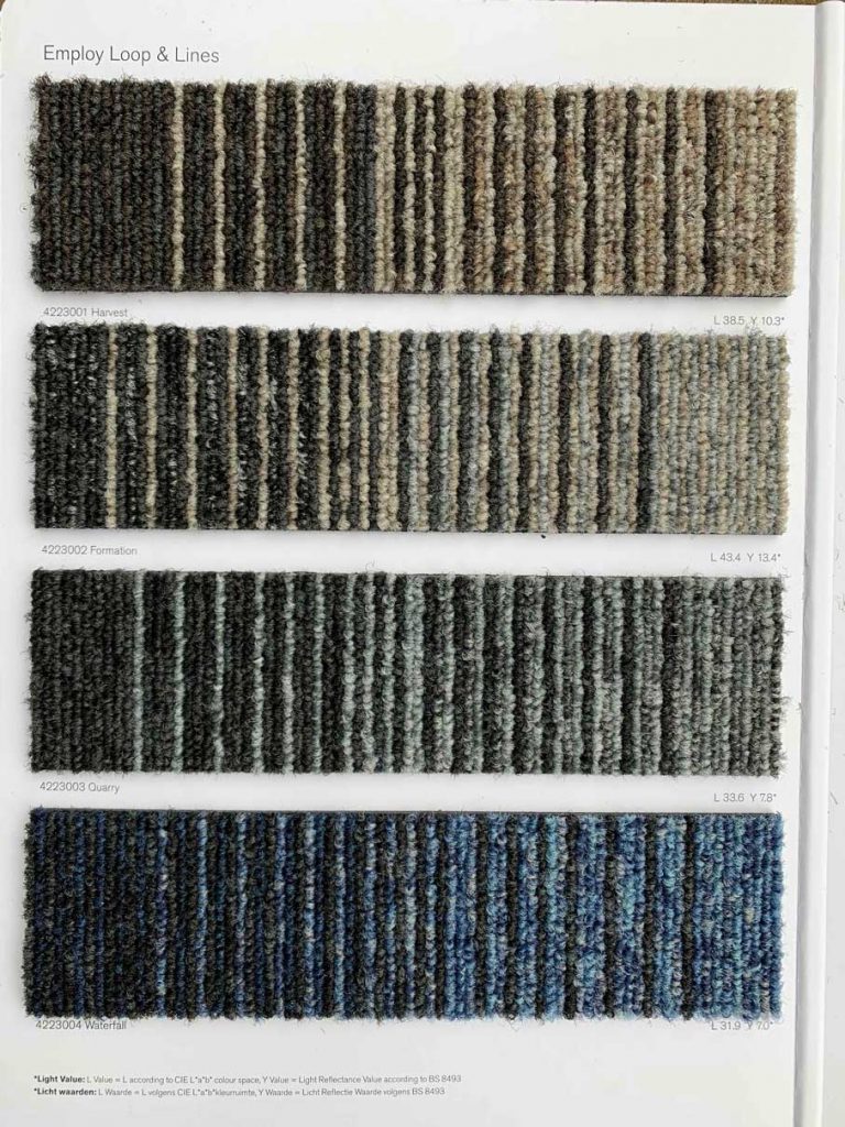 Interface Employ Lines Carpet Tiles | That Carpet Tile Company LTD ...
