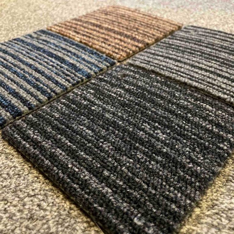 Premium Striped Nylon Heavy Duty Carpet Commercial Carpet Tiles | That ...
