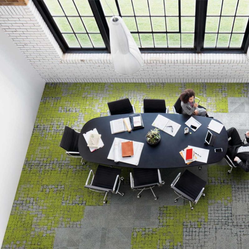Interface Human Nature Moss In Stone Carpet Tiles | That Carpet Tile ...