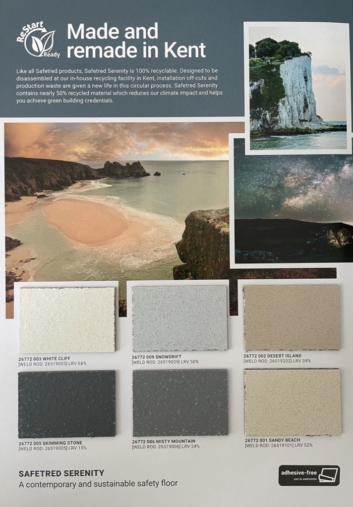 Polyflor Polysafe Hydro | Polyflor Wet Room Vinyl | That Carpet Tile ...